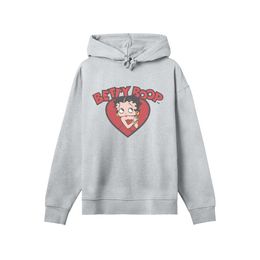 F4NT4STIC Sweatshirt 'Betty Boop Love Red Dress' female Grey size L
