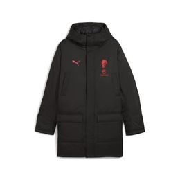 Puma Sportjacke 'AC Milan' Herren Gr&ouml;&szlig;e S rot / schwarz