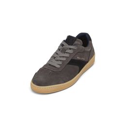 Marc O'Polo MARC O'POLO Herren Sneaker "aus softem Veloursleder", Gr. 44, blau, Obermaterial: 100% Leder (Rind), unifarben, Schuhe