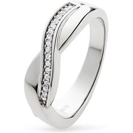 JETTE Ring Damen Gr&ouml;&szlig;e 57 silber