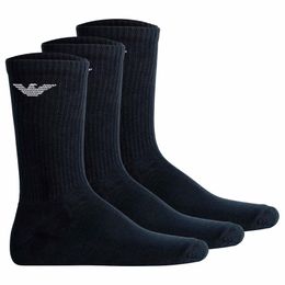 Emporio Armani Athletic Socks male Blue size 39-46