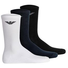 Emporio Armani Socken Herren Gr&ouml;&szlig;e 39/46 navy / schwarz / wei&szlig;