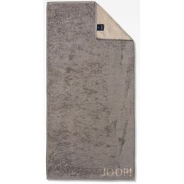 JOOP! Handtuch 'Doubleface' Herren Gr&ouml;&szlig;e One Size camel / rauchgrau