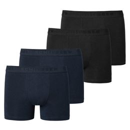 Schiesser Boxershorts Jungen Gr&ouml;&szlig;e 176 navy / schwarz