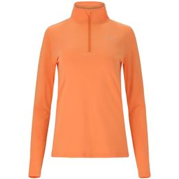 Endurance Funktionsshirt 'Almati' Damen Gr&ouml;&szlig;e XS silbergrau / mandarine