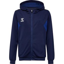 Hummel Athletic Zip-Up Hoodie 'AUTHENTIC PL' boy Blue size 176