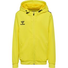 Hummel Athletic Zip-Up Hoodie 'AUTHENTIC PL' boy Yellow size 176