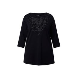 Ulla Popken Shirt female Black size 50-52