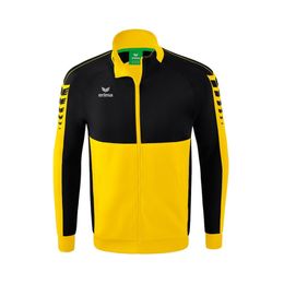 Erima Trainingsjacke Herren Gr&ouml;&szlig;e XXXL gelb / silbergrau / schwarz