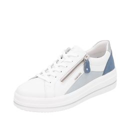 Remonte Sneaker Damen Gr&ouml;&szlig;e 43 rauchblau / petrol / wei&szlig;