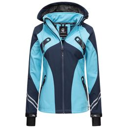 Rock Creek Outdoorjacke Damen Gr&ouml;&szlig;e XL blau / navy / grau