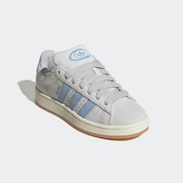 Sneaker adidas originals "CAMPUS 00S", Damen, Gr. 38, wei&szlig; (grau one, cream wei&szlig;, clear sky), Leder, Textil, Schuhe Sneaker