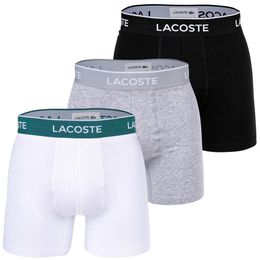 Lacoste Boxer shorts male Grey, Black, White size S