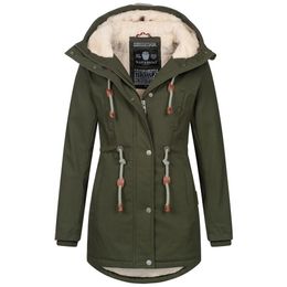 Navahoo Winter Jacket 'Ireliaa' female Green size XS