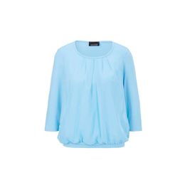 GOLDNER Bluse Damen Gr&ouml;&szlig;e S/M hellblau