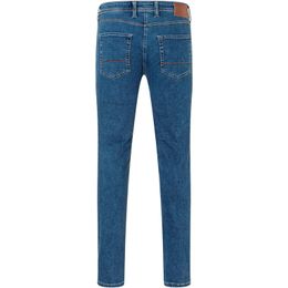 MAC Herren Straight-Jeans "Flexx-Driver", blau, Gr. 38, Denim/Jeans, Obermaterial: 92% Baumwolle, 6% Elastomultiester, 2% Elasthan, Jeans, super