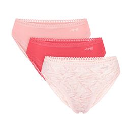 Sloggi Panty 'Go Crush' female Pink, Red, White size XS