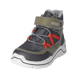 Ricosta Stiefel Jungen Gr&ouml;&szlig;e 28 khaki / oliv / orange / wei&szlig;