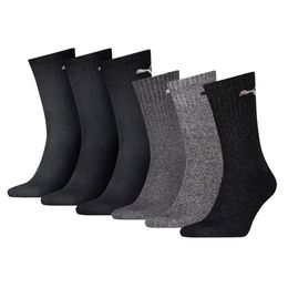 Puma Socken Damen Gr&ouml;&szlig;e 47/49 anthrazit / hellgrau / schwarz