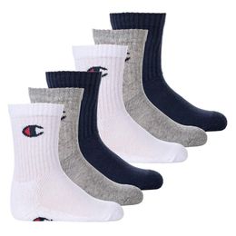 Champion Authentic Athletic Apparel Socks girl Blue, Grey, White size 27-30