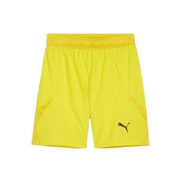 Puma Sportshorts 'TeamFINAL' Herren Gr&ouml;&szlig;e XL gelb / schwarz