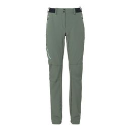 Vaude Outdoorhose 'Scopi II' Damen Gr&ouml;&szlig;e XL khaki / pastellgr&uuml;n / schwarz