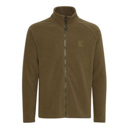INDICODE Jeans Fleece Jacket 'Mandu' male Green size XXXL