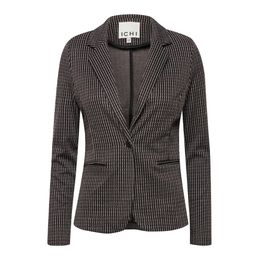 Ichi Blazer 'KATE' Damen Gr&ouml;&szlig;e 34 braun / schwarz / wei&szlig;