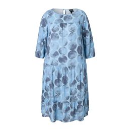 Ulla Popken Dress female Blue size 42-44