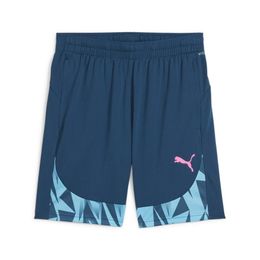 Puma Sportshorts 'Individual Final' Herren Gr&ouml;&szlig;e M marine / aqua / pink