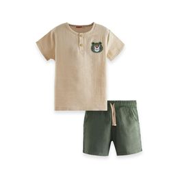 Denokids Set 'Tiger' boy Beige, Green size 98