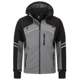 Rock Creek Funktionsjacke Herren Gr&ouml;&szlig;e 4XL graphit / schwarz