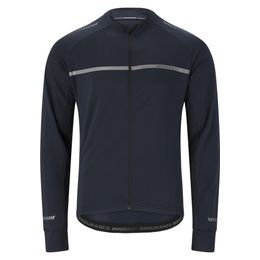 Endurance Sportshirt 'Dines' Herren Gr&ouml;&szlig;e L dunkelblau / silber