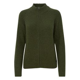 oxmo Knit Cardigan 'Sal' female Green size XXL