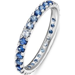GUIA Ring Damen Gr&ouml;&szlig;e 52 blau / wei&szlig;