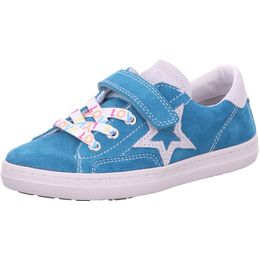 Vado Sneaker 'Starry' Jungen Gr&ouml;&szlig;e 28 himmelblau / wei&szlig;