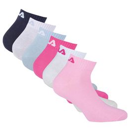 Fila Socks female Blue, Pink, White size 35-38