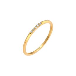 Elli DIAMONDS Ring Microsetting Damen Gr&ouml;&szlig;e 54 gold