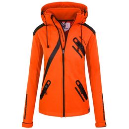 Rock Creek Outdoorjacke Damen Gr&ouml;&szlig;e M orange / schwarz