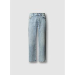 Pepe Jeans Damen Relax-fit-Jeans "BEXLEY"light blau, Gr. 34, Denim/Jeans, Obermaterial: 100% Baumwolle, Jeans, Regular Waist