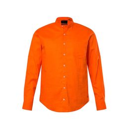 JP1880 Button Up Shirt male Orange size 7XL