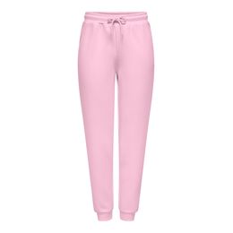 Only Play Damen Sweathose "ONPLOUNGE HW SWEAT PNT - NOOS"bonbon, Gr. XL, unifarben, Sweatware, Obermaterial: 80% Polyester, 15% Viskose, 5% Elasthan,