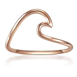 Glanzst&uuml;cke M&uuml;nchen Damen Fingerring "GSM151", 48, Silber 925 (Sterlingsilber), 8,5mm, rosa, GLANZST&Uuml;CKE M&Uuml;NCHEN, Silber 925 (Sterlingsilber), Fingerringe, in Wellen