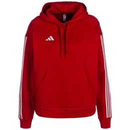 adidas Performance Sportsweatshirt 'Tiro 23 Competition' Damen Gr&ouml;&szlig;e XXXS/XXS feuerrot / wei&szlig;