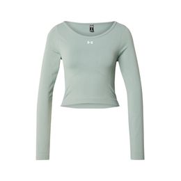 Under Armour Funktionsshirt Damen Gr&ouml;&szlig;e S gr&uuml;n / wei&szlig;