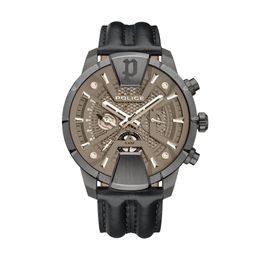 Police Analog Watch 'Huntley' male Black size One Size