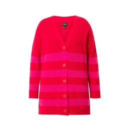 Ulla Popken Knit Cardigan female Red size 62-64