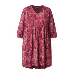 Ulla Popken Dress female Pink size 54-56