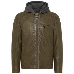 Mustang Jacke Herren Gr&ouml;&szlig;e 4XL dunkelgrau / dunkelgr&uuml;n