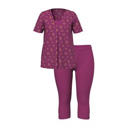 Ulla Popken Pajama female Pink size 62-64